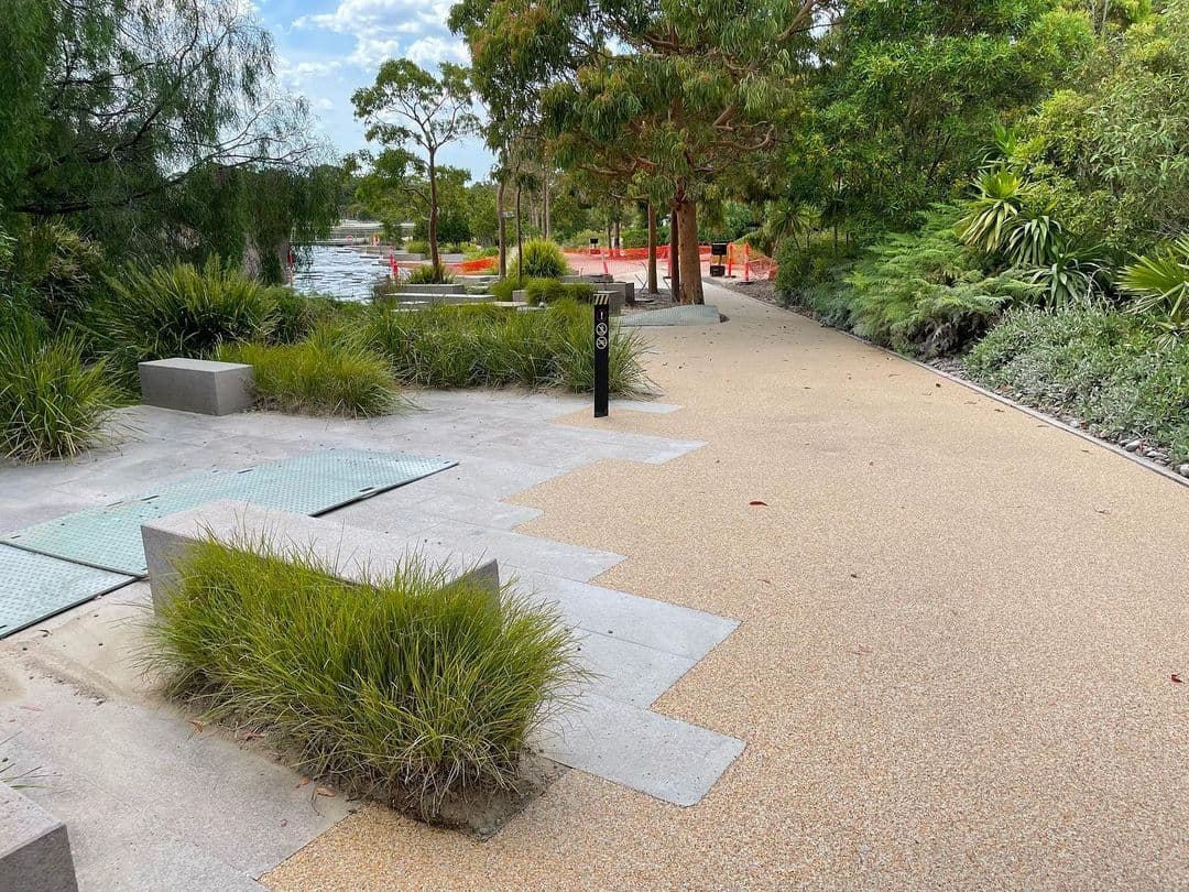 Permeable Paving in Cranbourne’s Royal Botanical Gardens | New Dawn ...