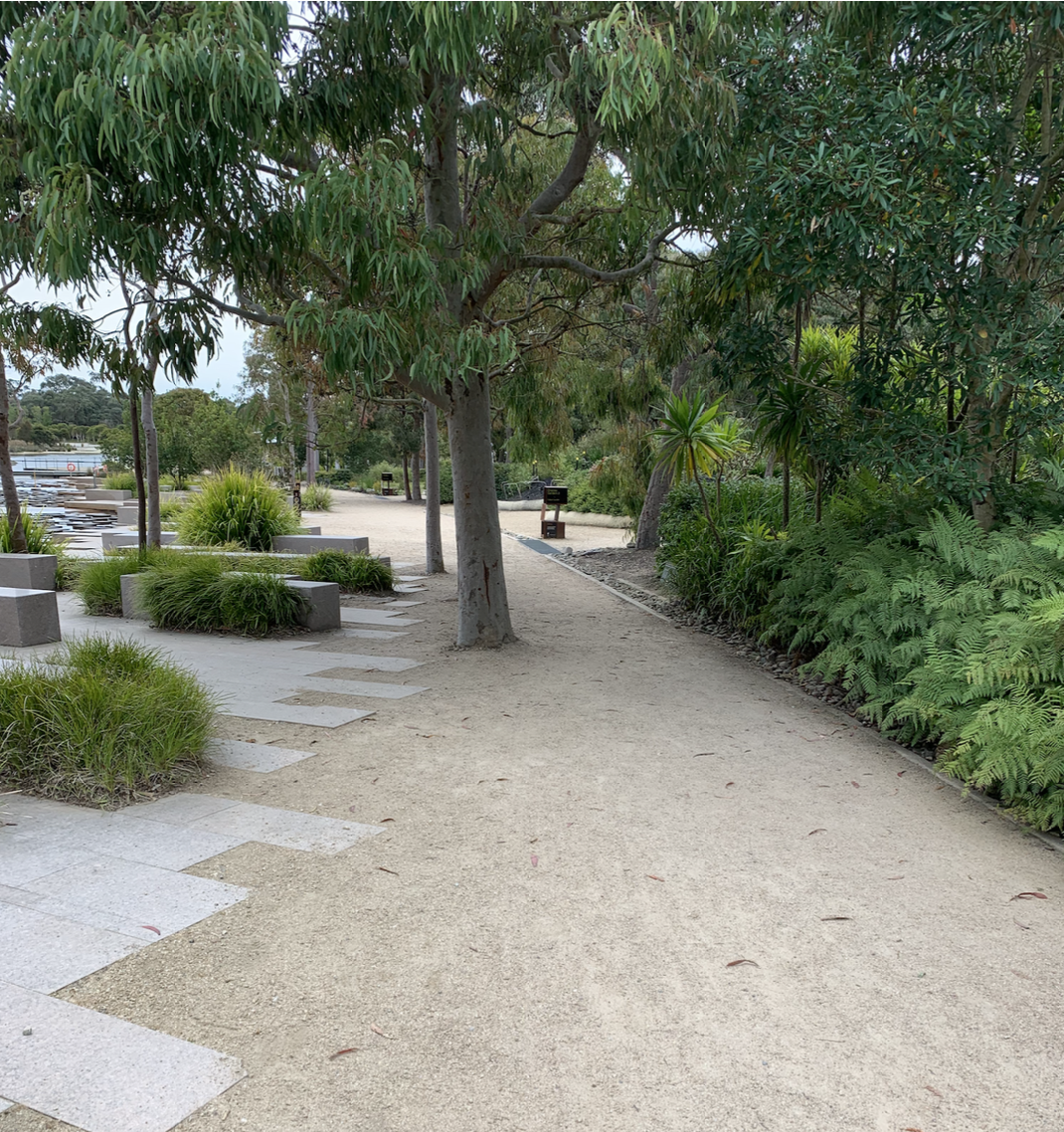 Permeable Paving in Cranbourne’s Royal Botanical Gardens | New Dawn ...