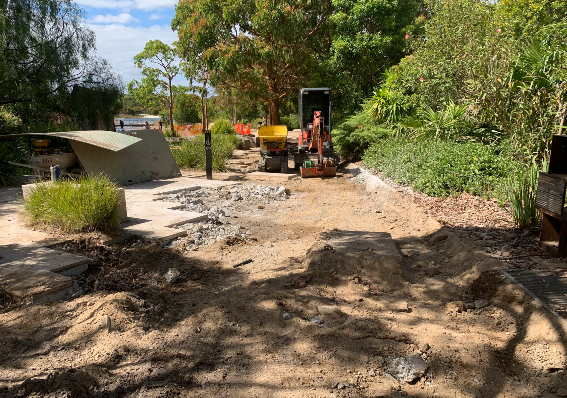 Permeable Paving in Cranbourne’s Royal Botanical Gardens | New Dawn ...