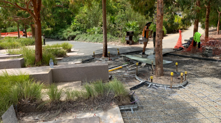 Permeable Paving in Cranbourne’s Royal Botanical Gardens | New Dawn ...